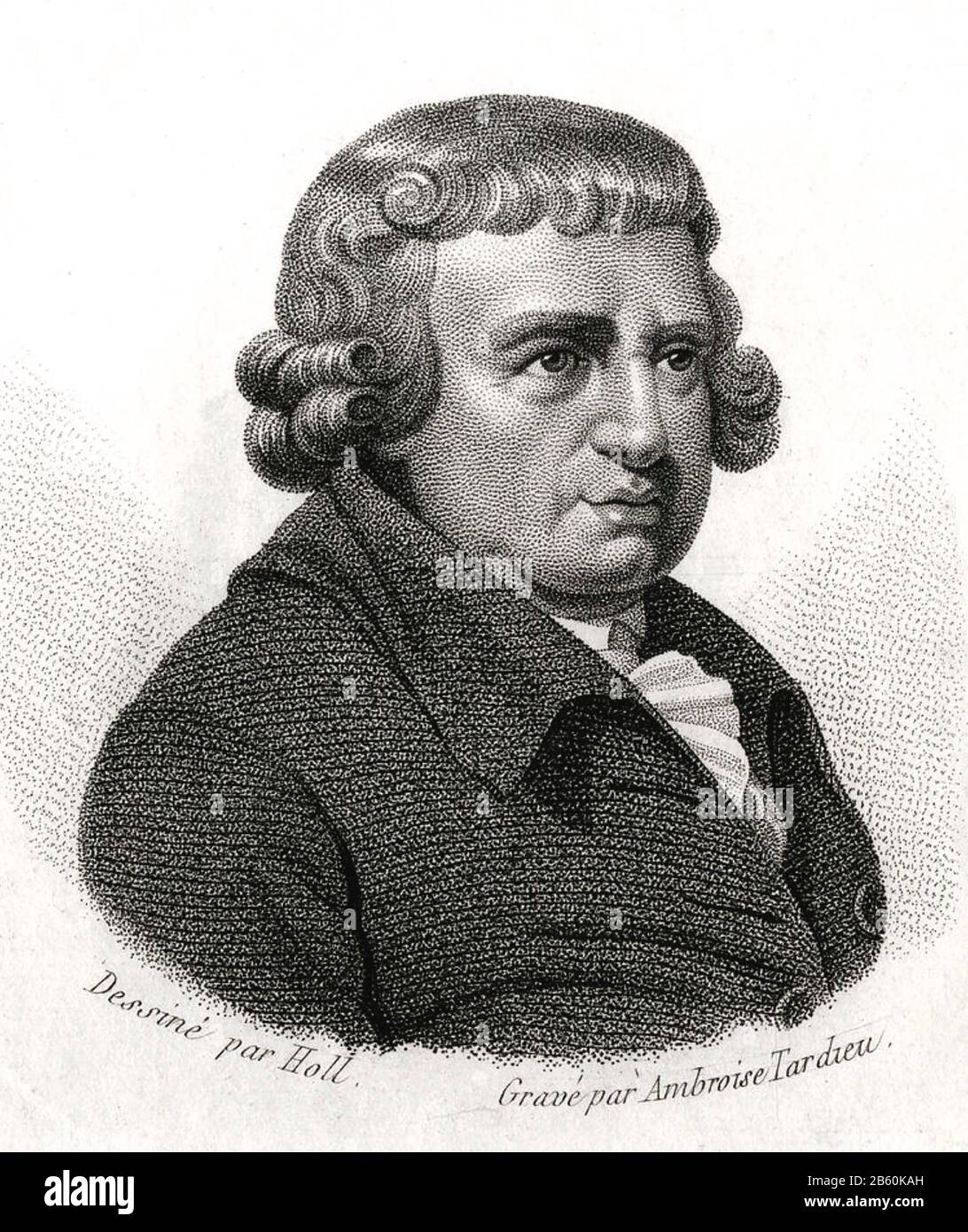 ERASMUS DARWIN (1731-1802) English physician, inventor and poet Stock ...