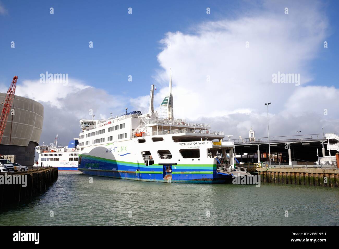 Isle of wightlink ferries hi-res stock photography and images - Alamy