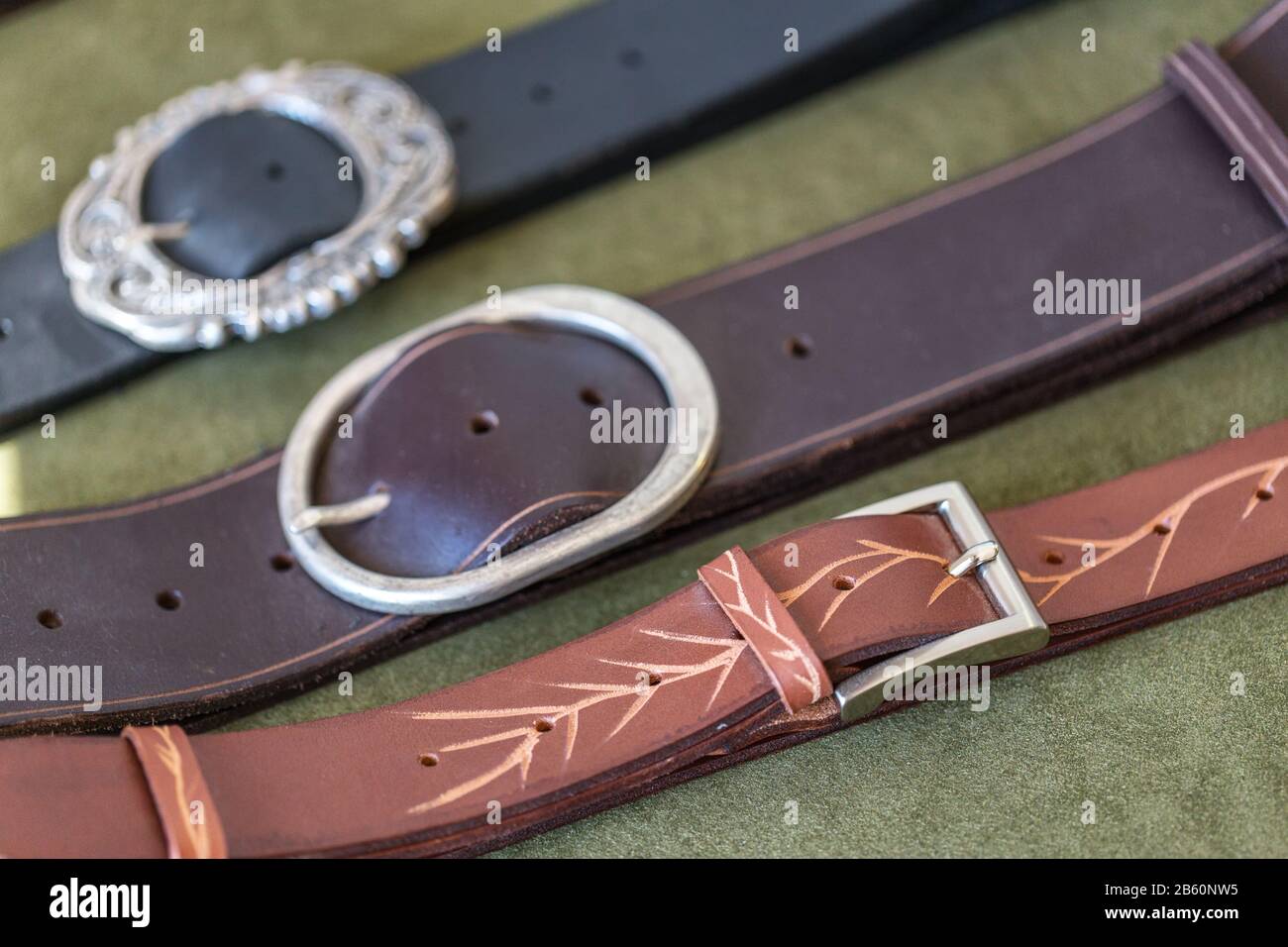 Chrome buckles hi-res stock photography and images - Alamy