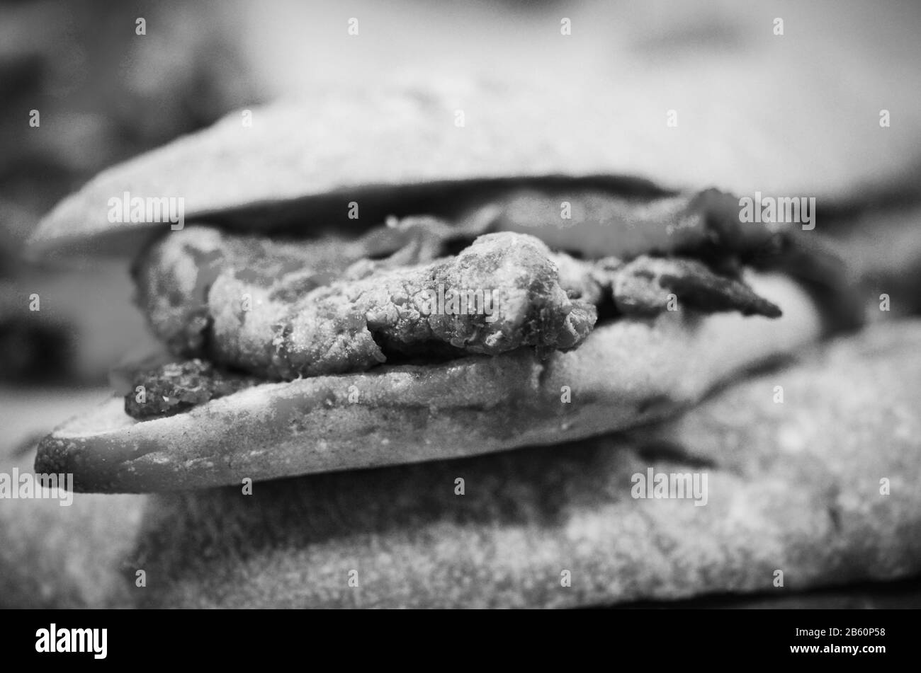 Panini food Black and White Stock Photos & Images - Alamy