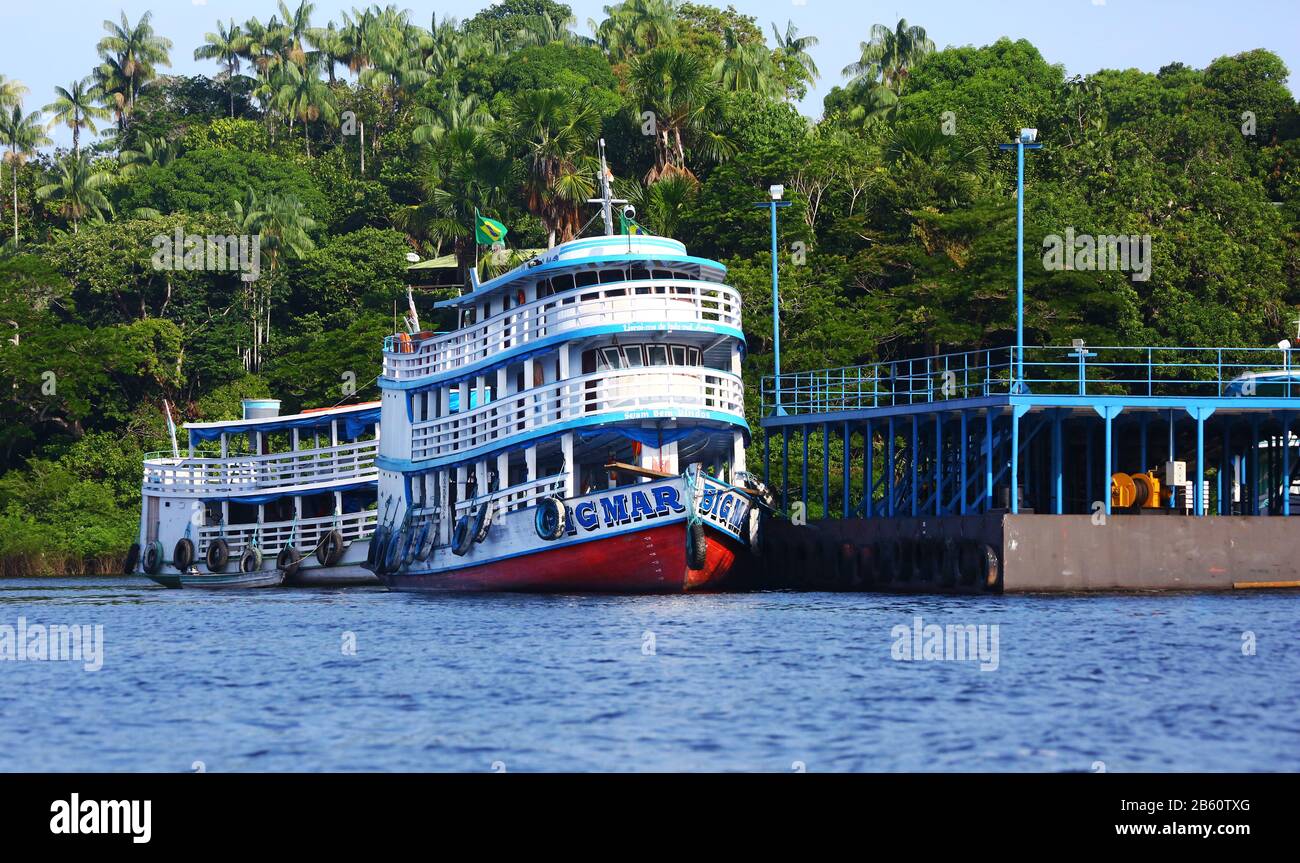 Amazon river ferry hi-res stock photography and images - Alamy