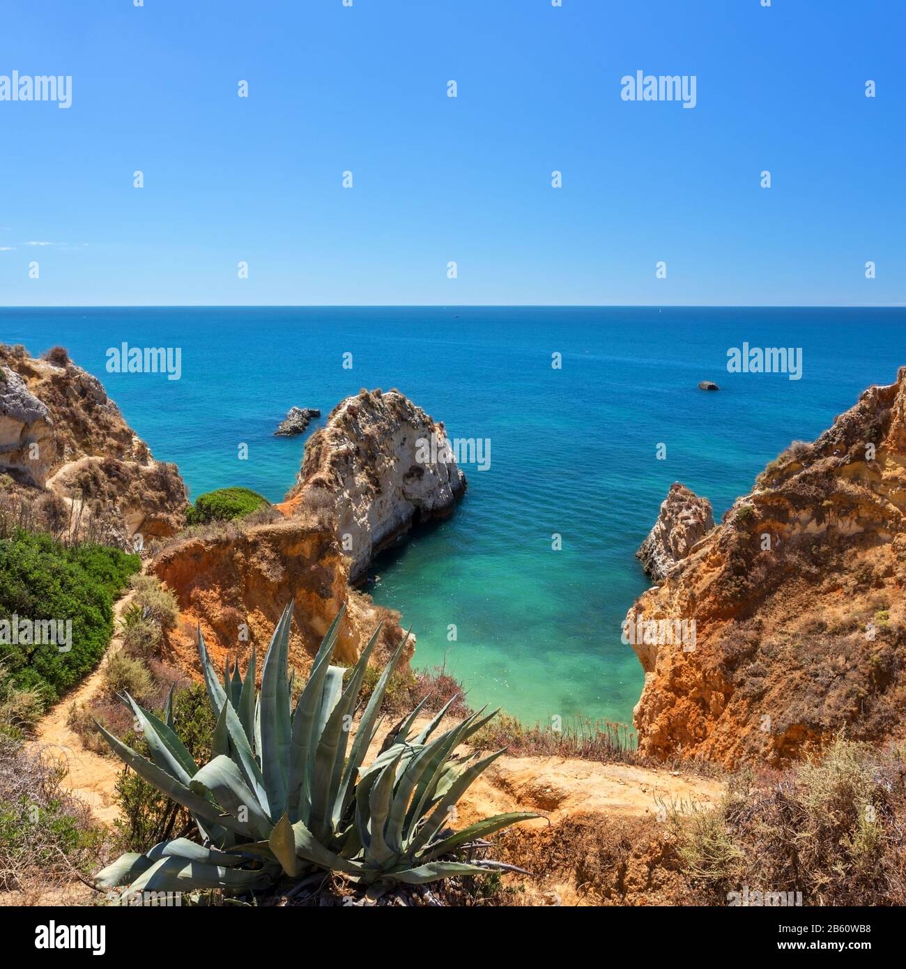 Beautiful view sunset alvor hi-res stock photography and images - Alamy