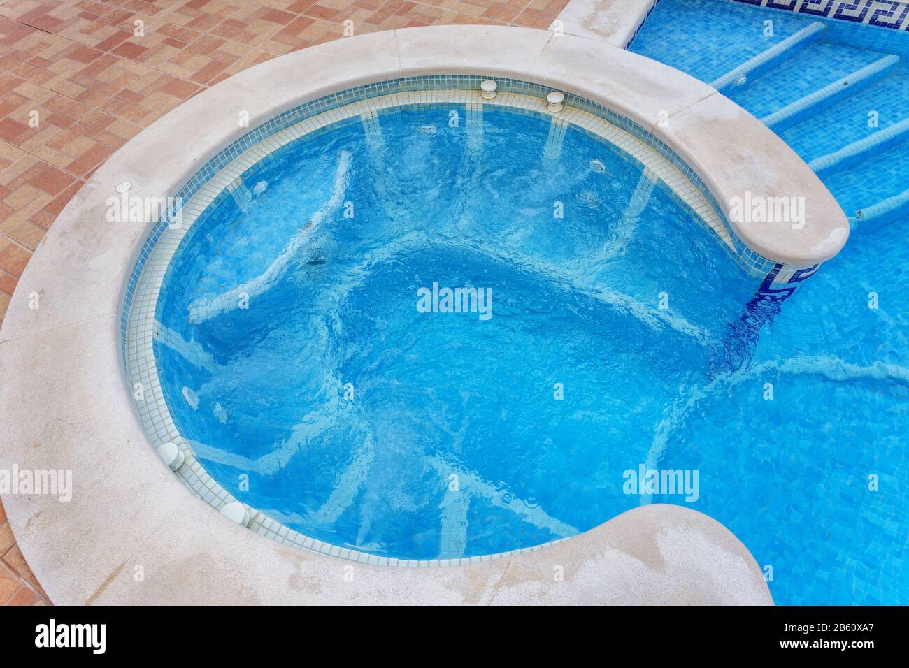 Jacuzzi backyard hi-res stock photography and images - Alamy