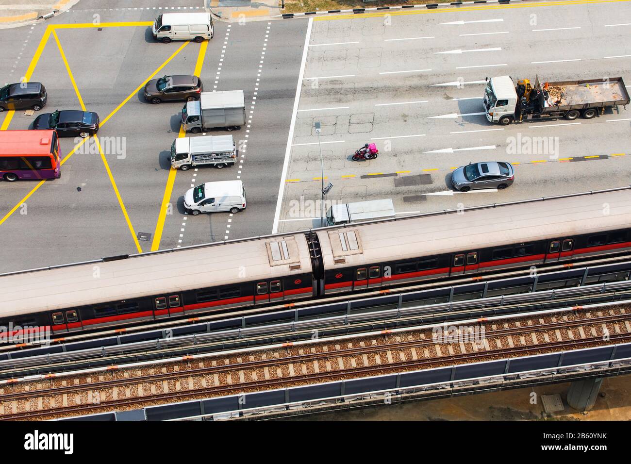 Transportation in Singapore, Southeast Asia Stock Photo - Alamy