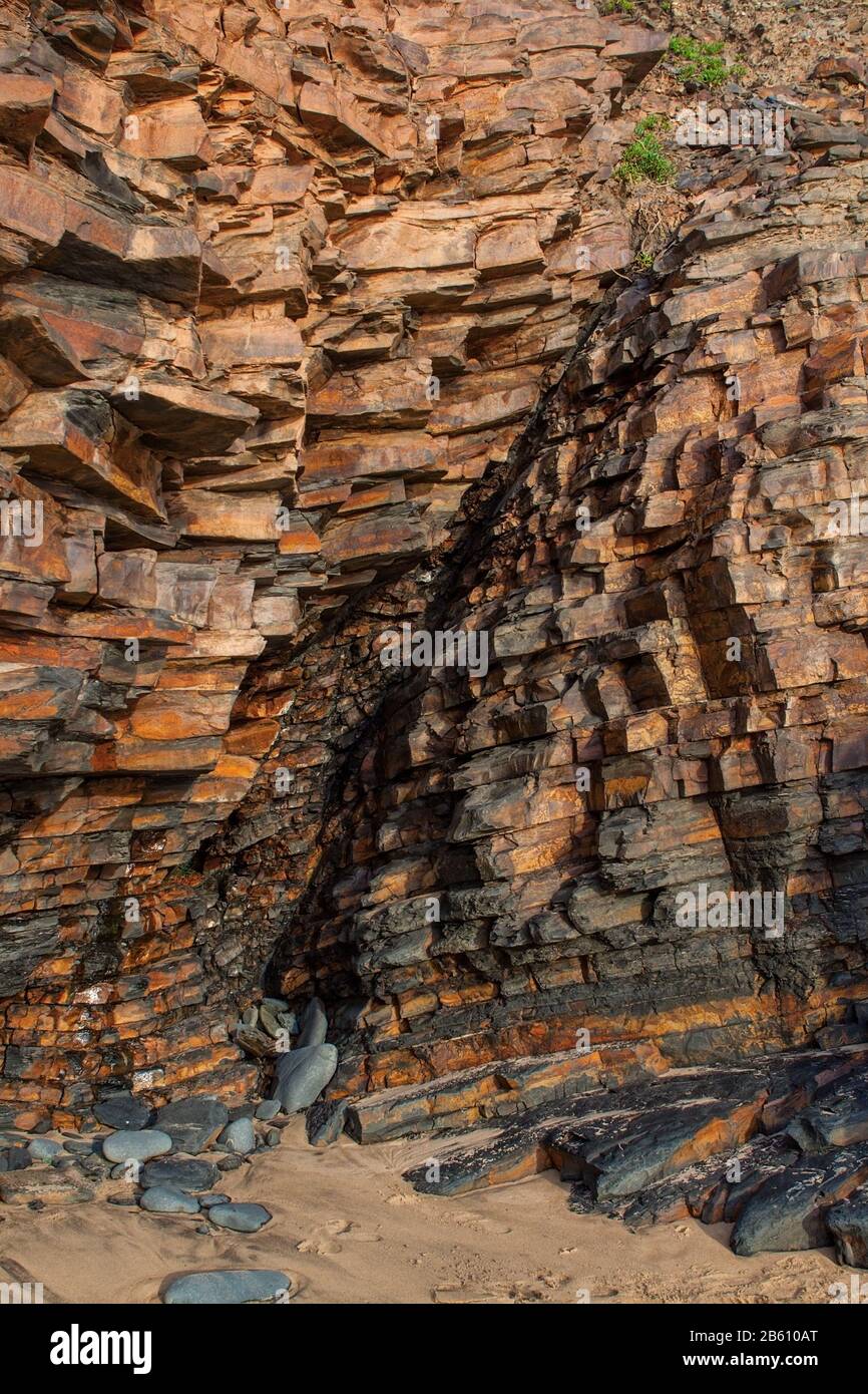 Stone Mountain, the geological layers of rocks Stock Photo - Alamy