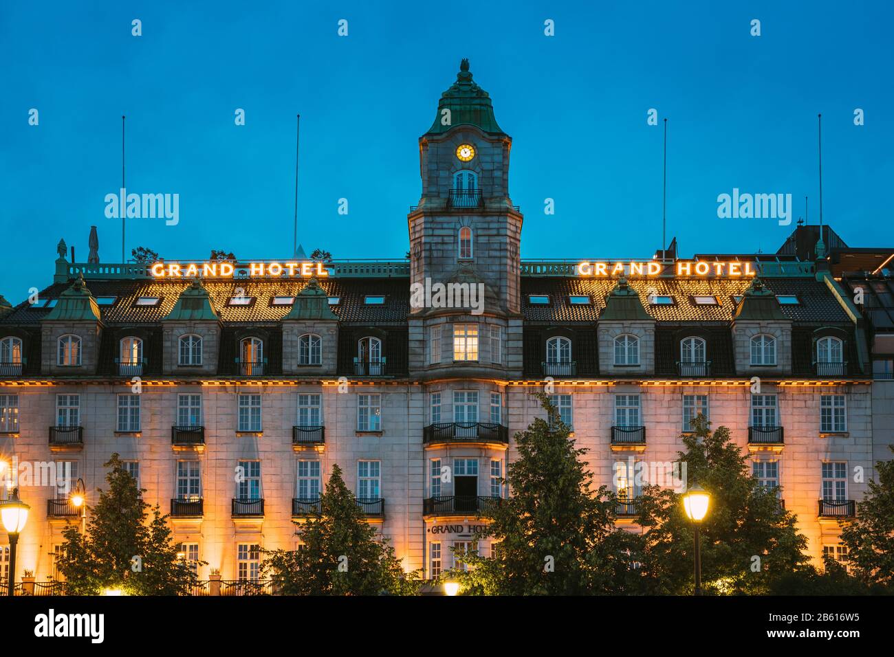 Oslo norway grand architecture hi-res stock photography and images - Alamy