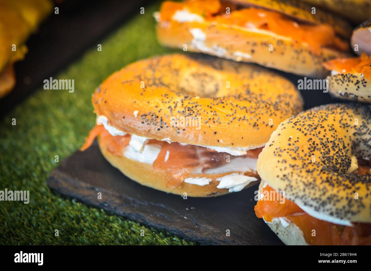 tasty mix of italian panini & spanish tapas within the local market ...