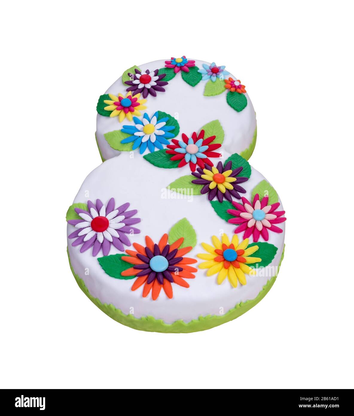 Flower bouquet cake Cut Out Stock Images & Pictures - Alamy