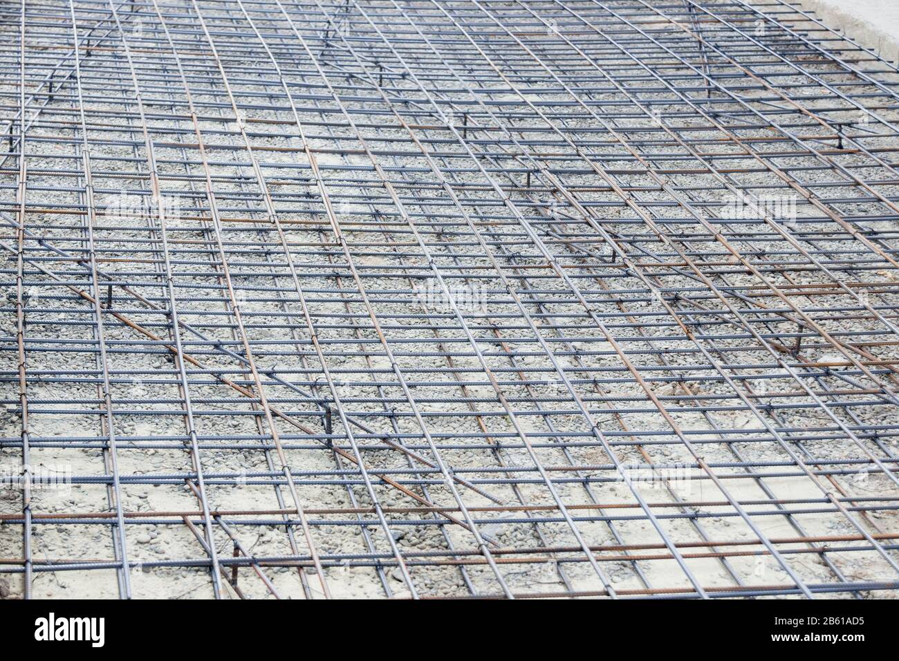 Background of reinforcing steel bars for building armature. Steel ...