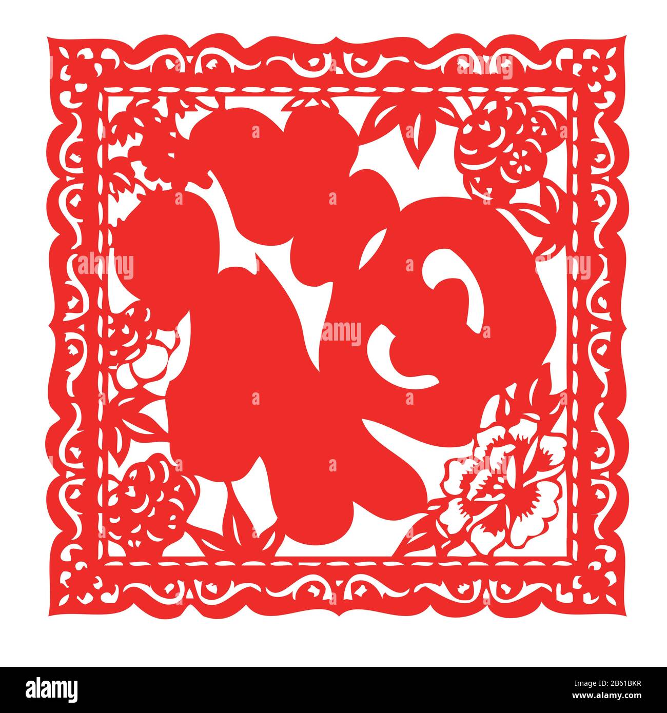 Chinese paper cut art hi-res stock photography and images - Alamy