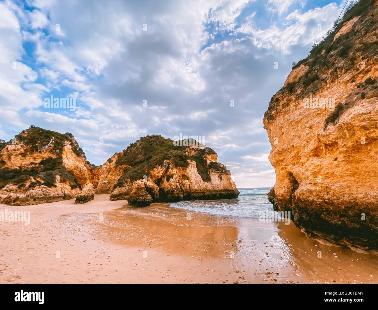 Algarve coast and beaches in Portugal Stock Photo - Alamy