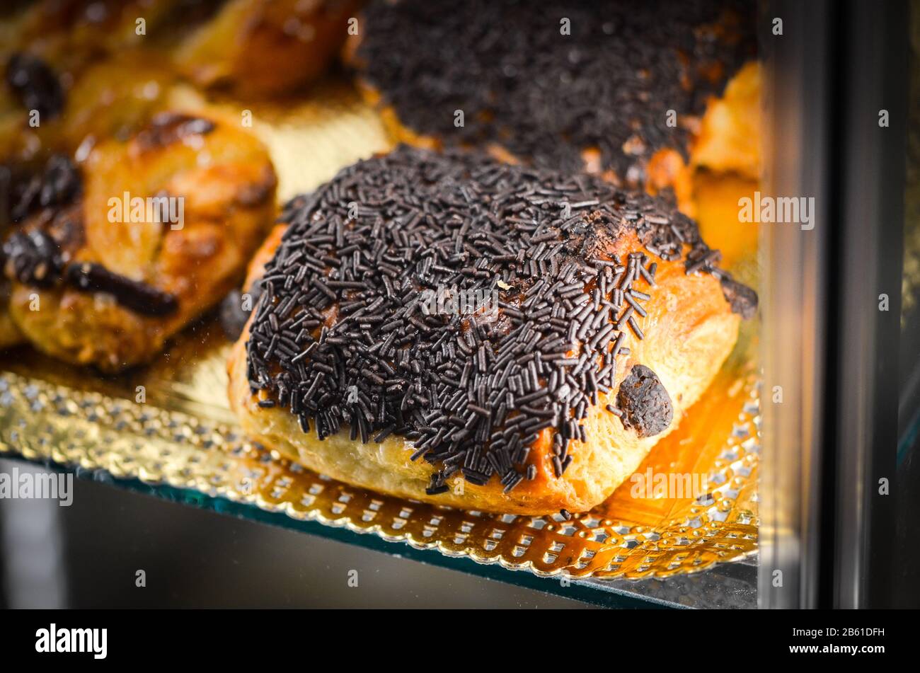 delicious mix of pastry & delights Stock Photo - Alamy