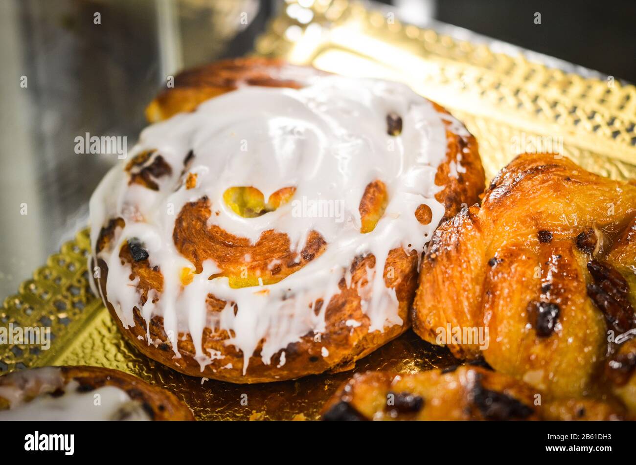 delicious mix of pastry & delights Stock Photo - Alamy