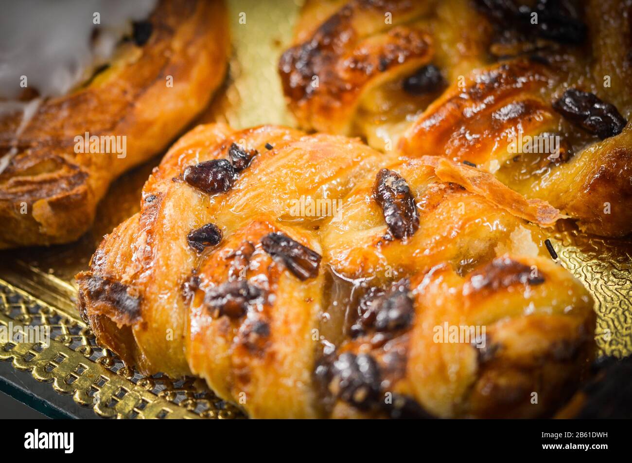 delicious mix of pastry & delights Stock Photo - Alamy
