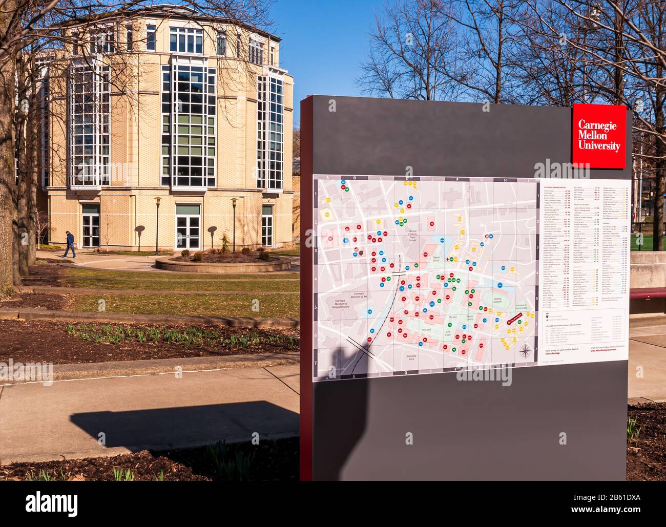 Carnegie Mellon Campus Map
