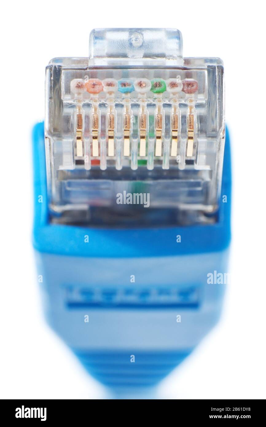 connector LAN Ethernets Stock Photo - Alamy