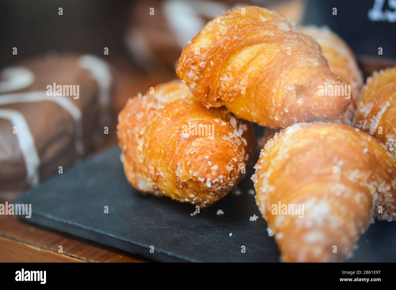 delicious mix of pastry & delights Stock Photo - Alamy