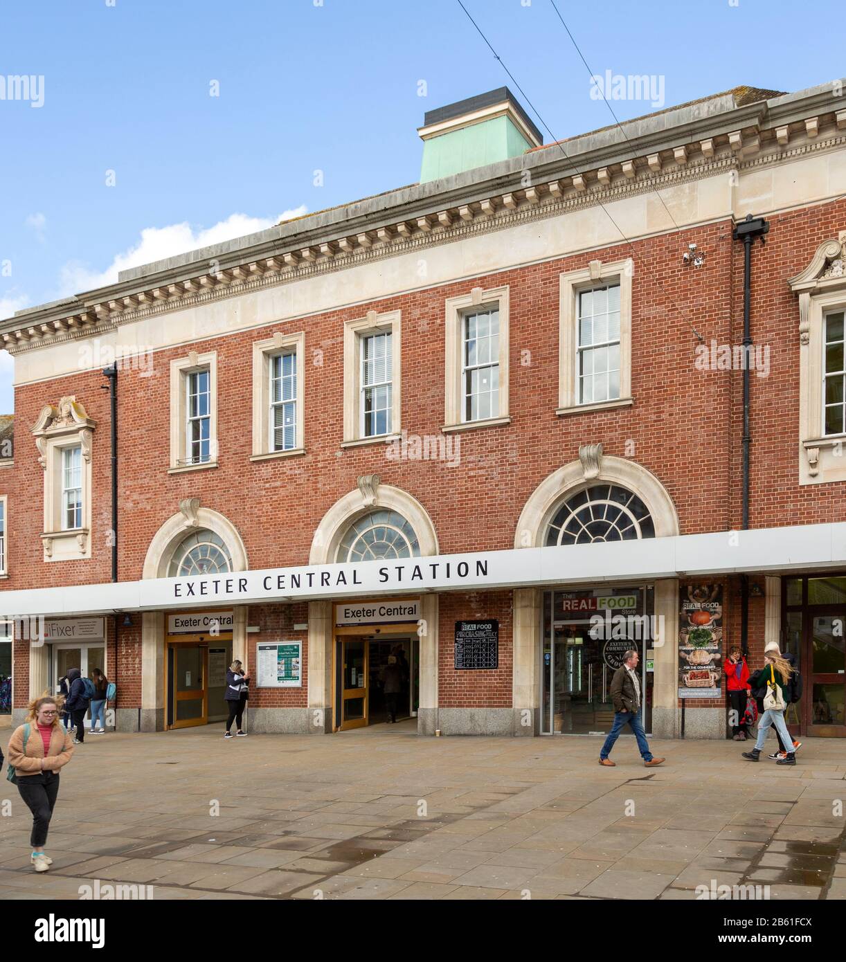 Exeter central station hi-res stock photography and images - Alamy