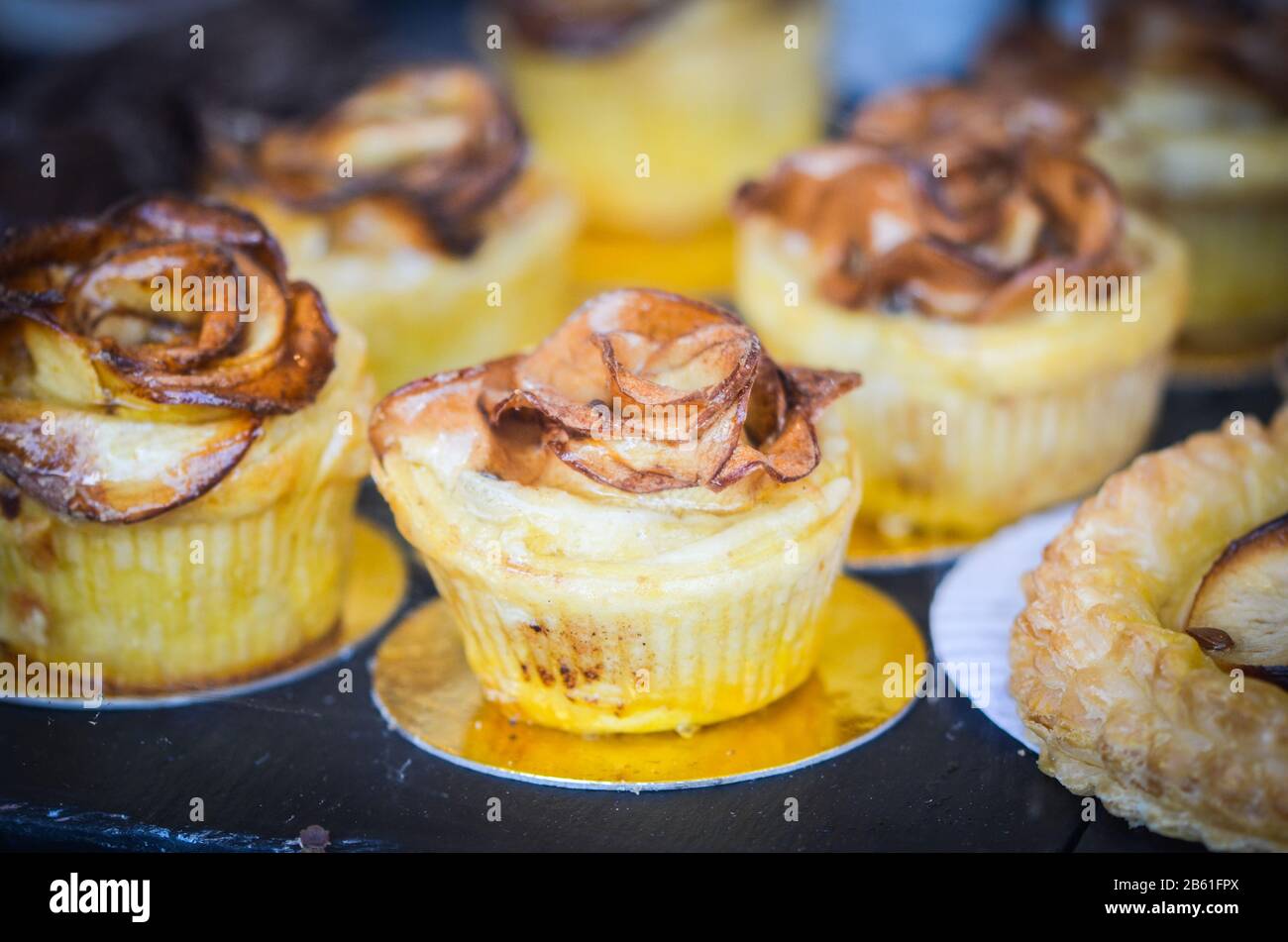 delicious mix of pastry & delights Stock Photo - Alamy