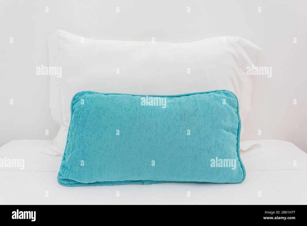 Bed pillows top view hi-res stock photography and images - Alamy