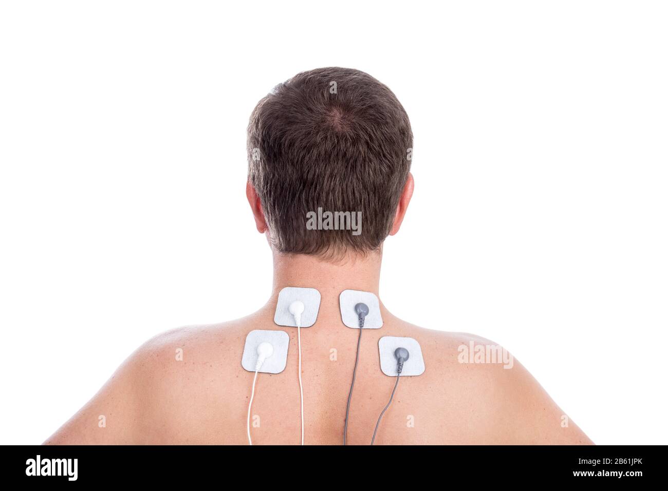 Electrostimulator for physiotherapy neck and back pain. Alternative ...