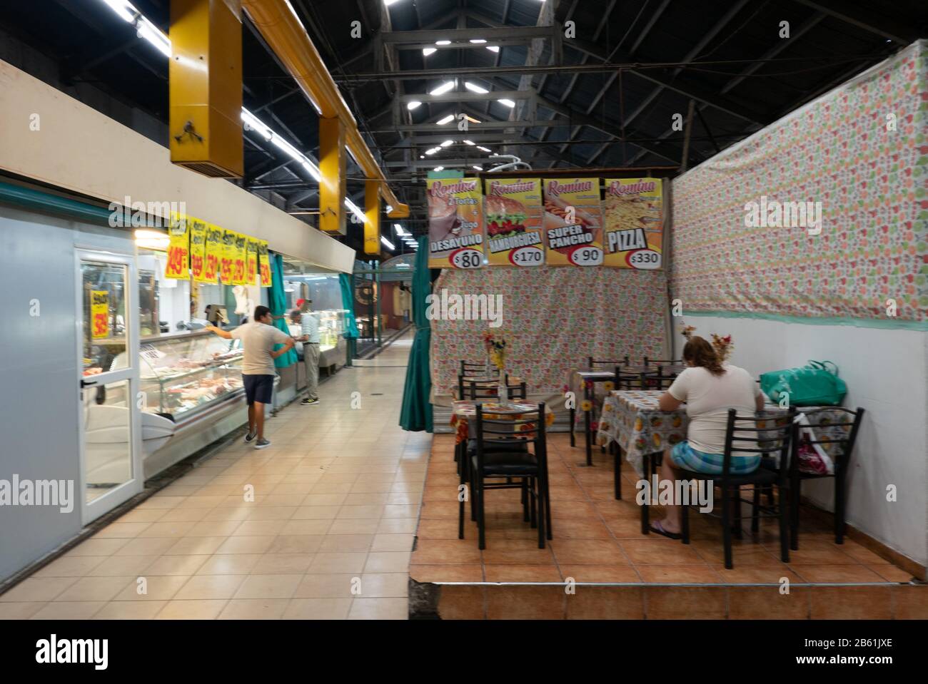 The Mecado Central market hall in Mendoza. | usage worldwide Stock ...