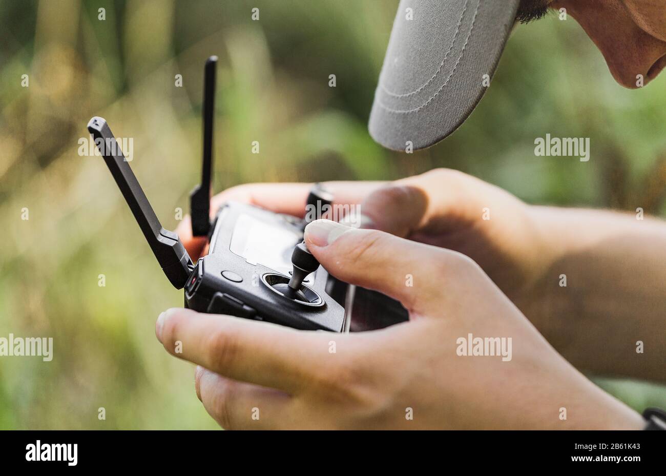 Quadcopter and remote control hi-res stock photography and images - Alamy