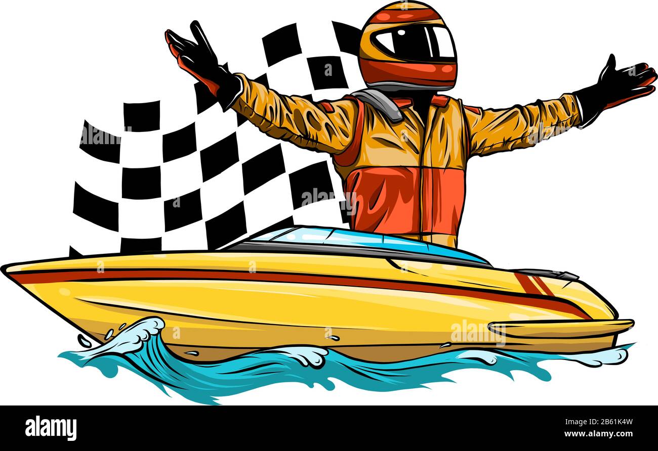 Long Yacht Race Stock Vector Images - Alamy