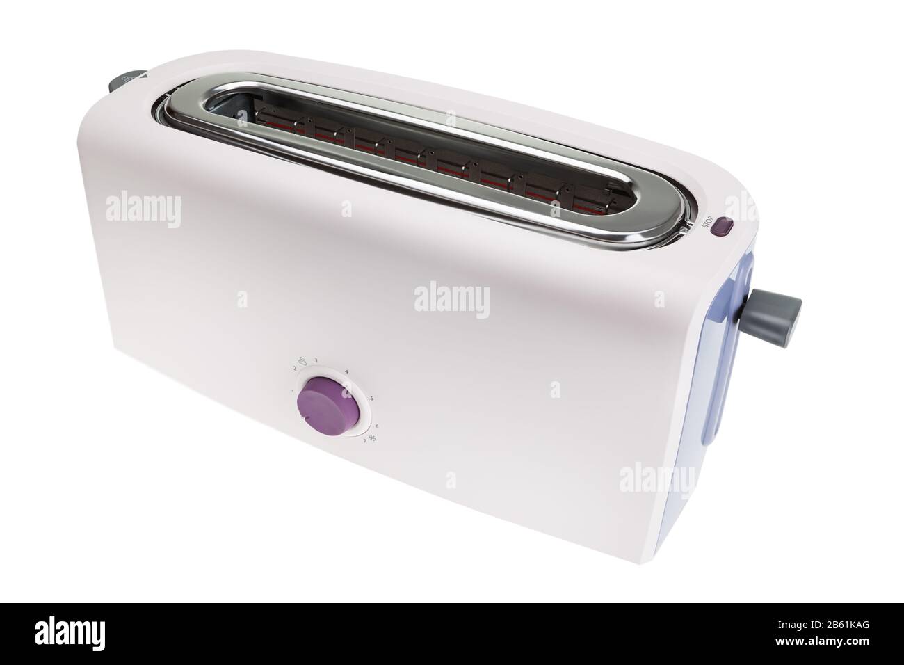 Modern home kitchen toaster. For morning breakfast Stock Photo - Alamy