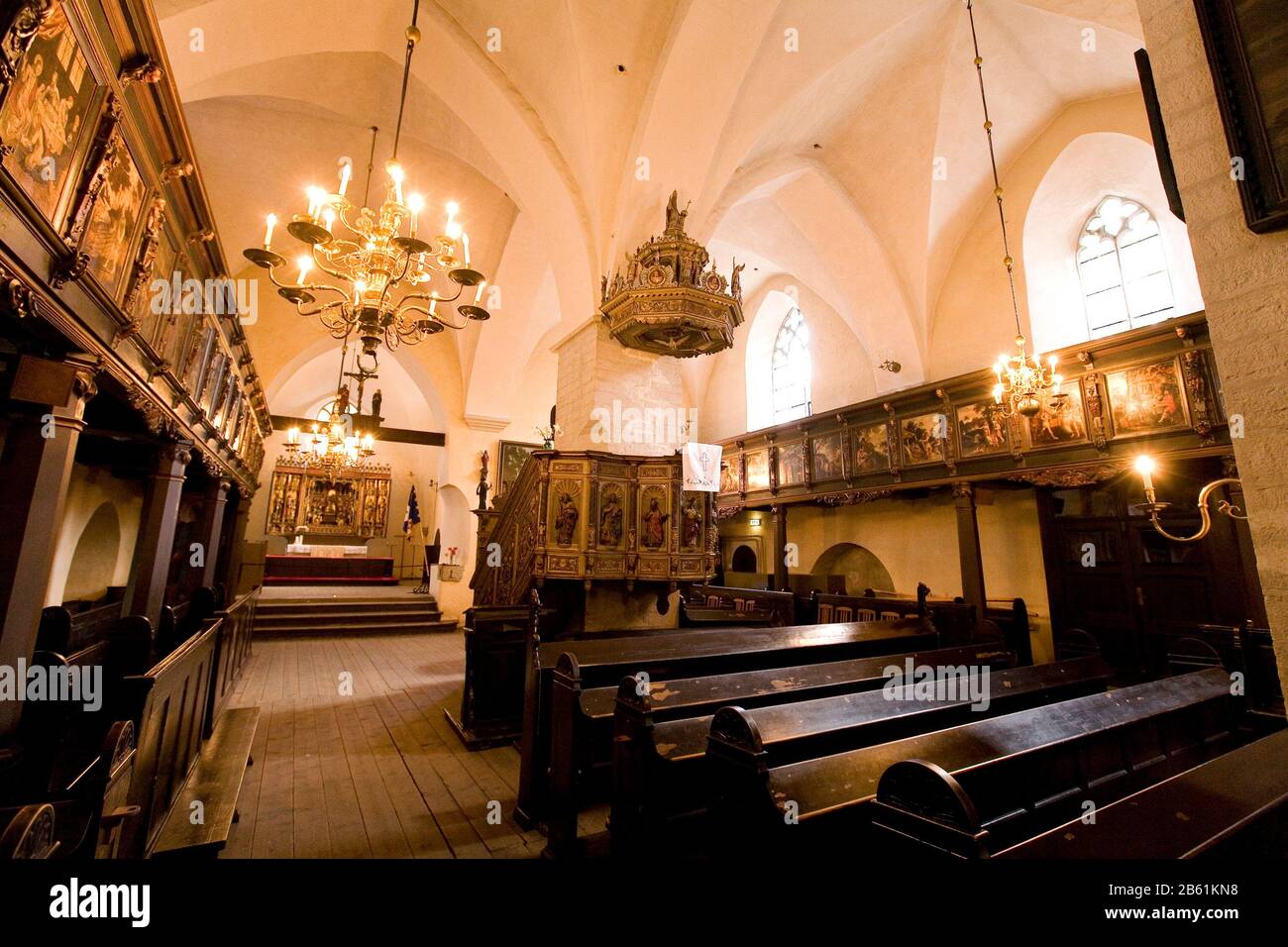 Tallinn church of the holy spirit hi-res stock photography and images ...