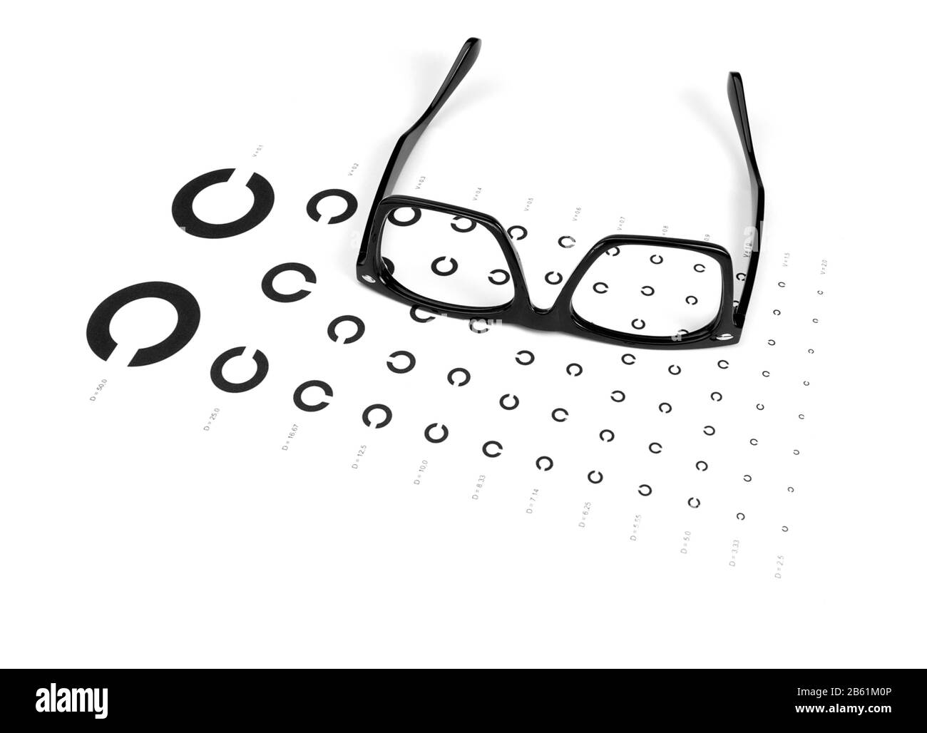 Optometry table Cut Out Stock Images & Pictures - Alamy