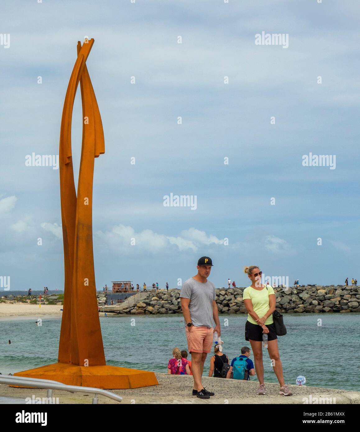 Steel sculpture Embrace (As One) by R M Ron Gomboc sculptor artist at ...