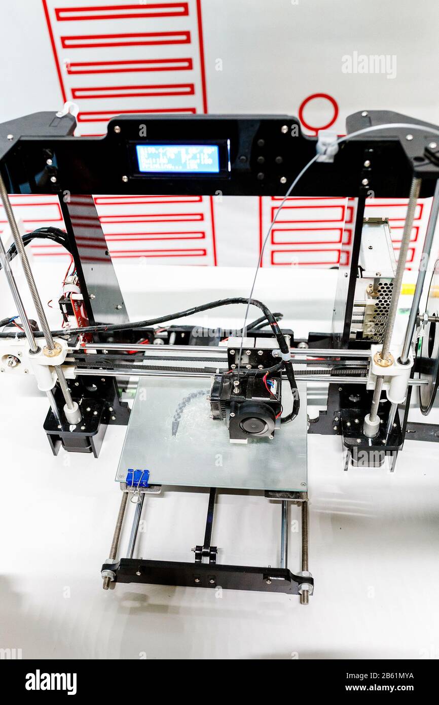 3D printer at work, chip details Stock Photo - Alamy