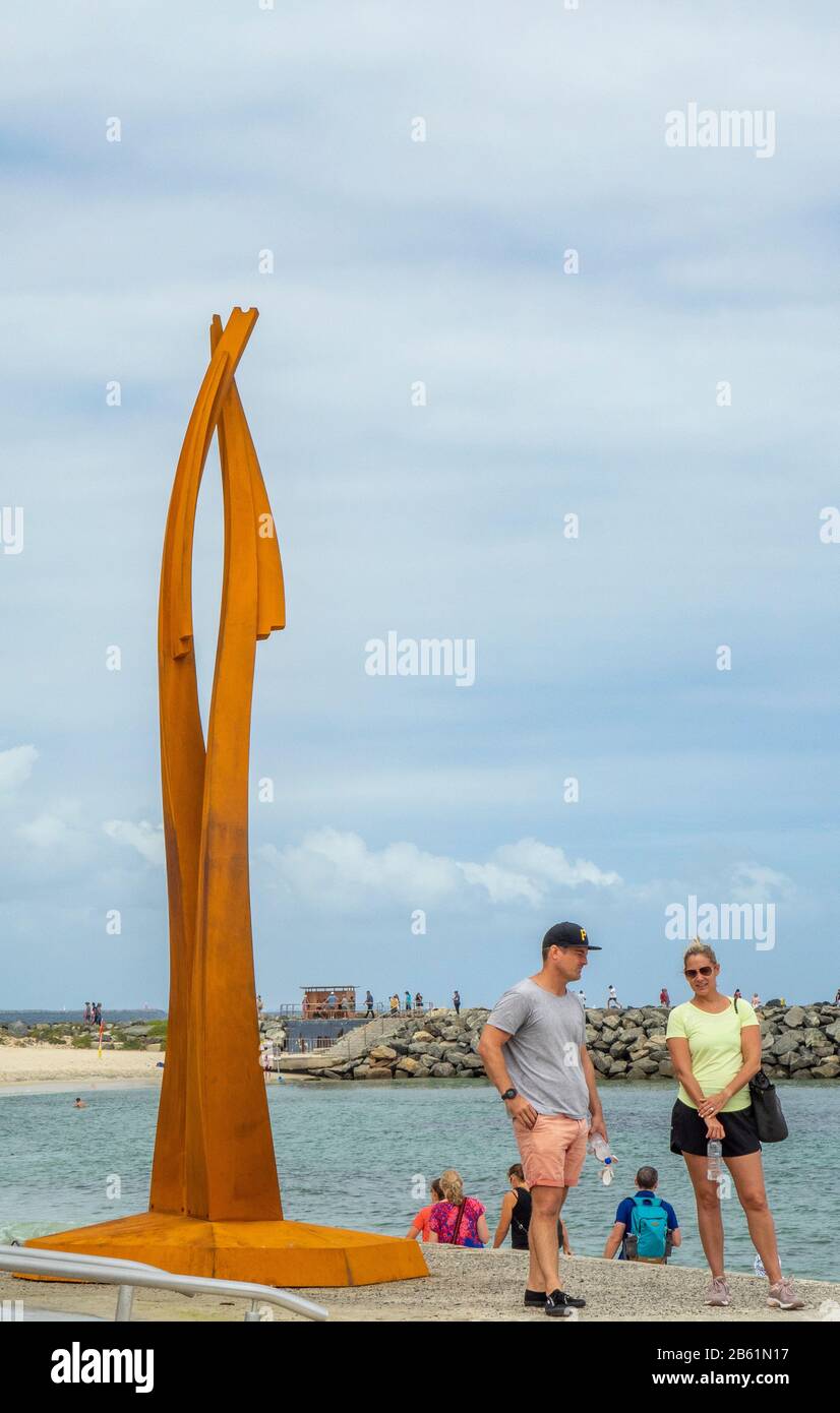 Steel sculpture Embrace (As One) by R M Ron Gomboc sculptor artist at ...