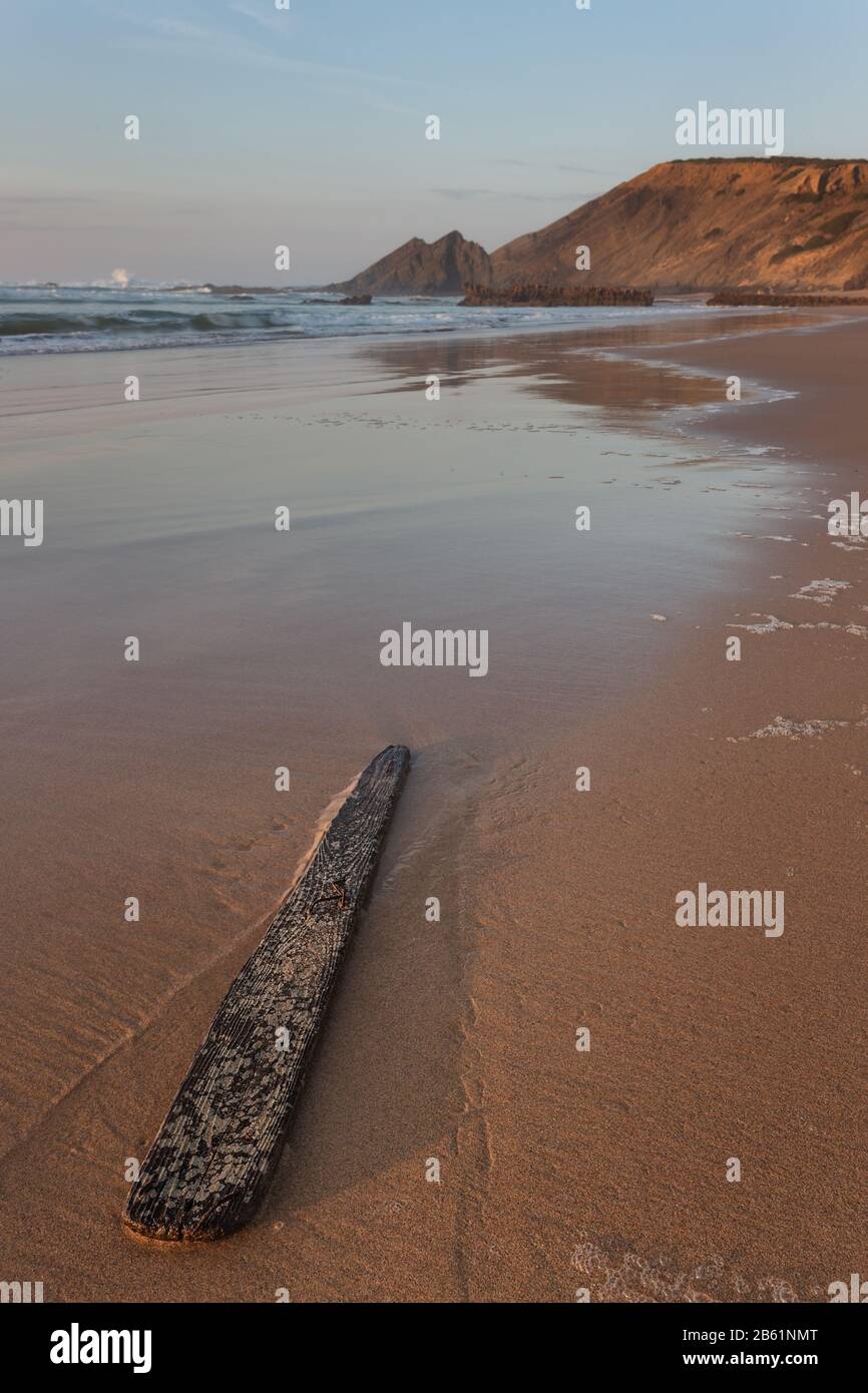 Amazing vertical seascape. Board as the main direction Stock Photo - Alamy