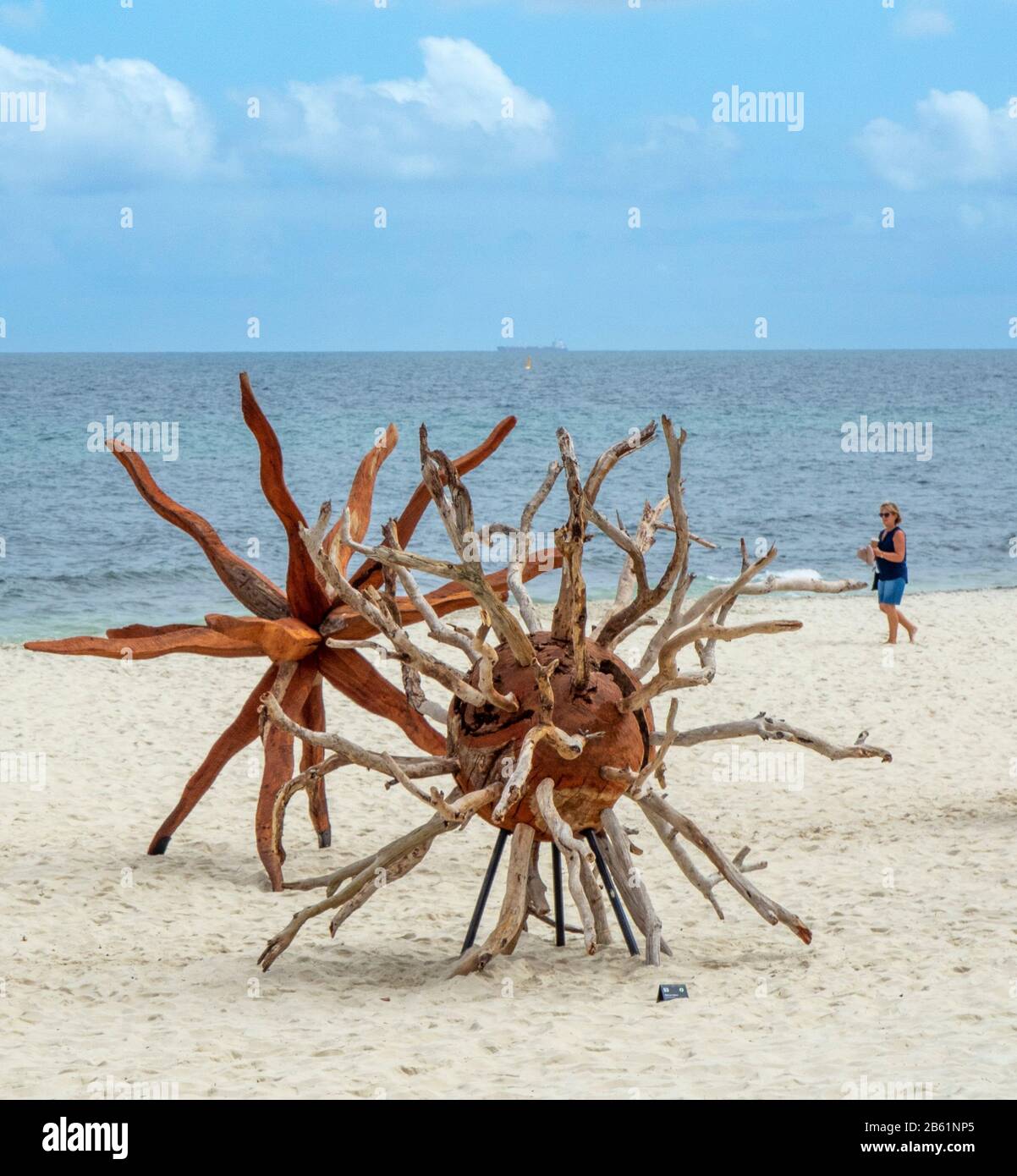 Wooden Viral Escapade by Marcus Tatton sculptor artist at Sculpture by ...