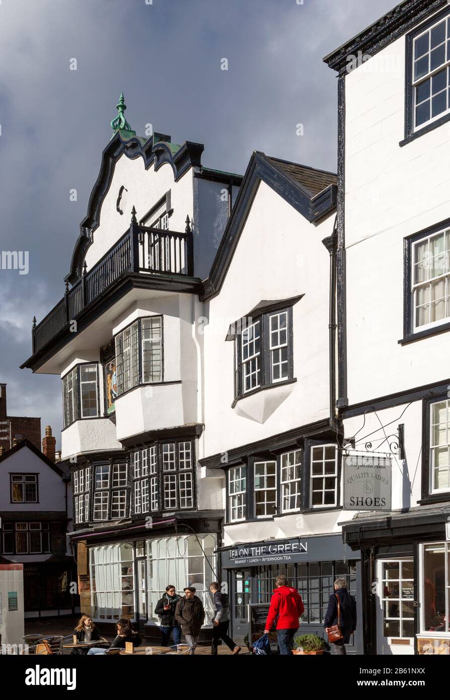 Mol's coffee house building, Tudor architecture 1596, Cathedral Close ...