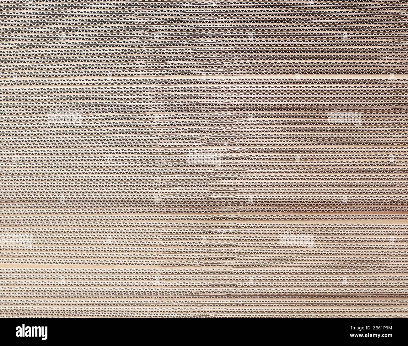 Texture of packing cardboard sheets, background, pattern Stock Photo ...