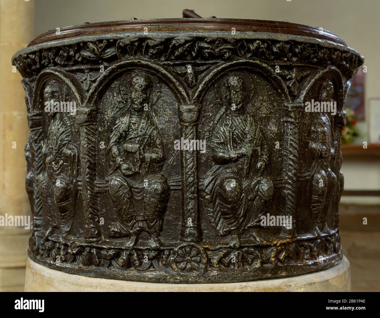 Norman font hi-res stock photography and images - Alamy