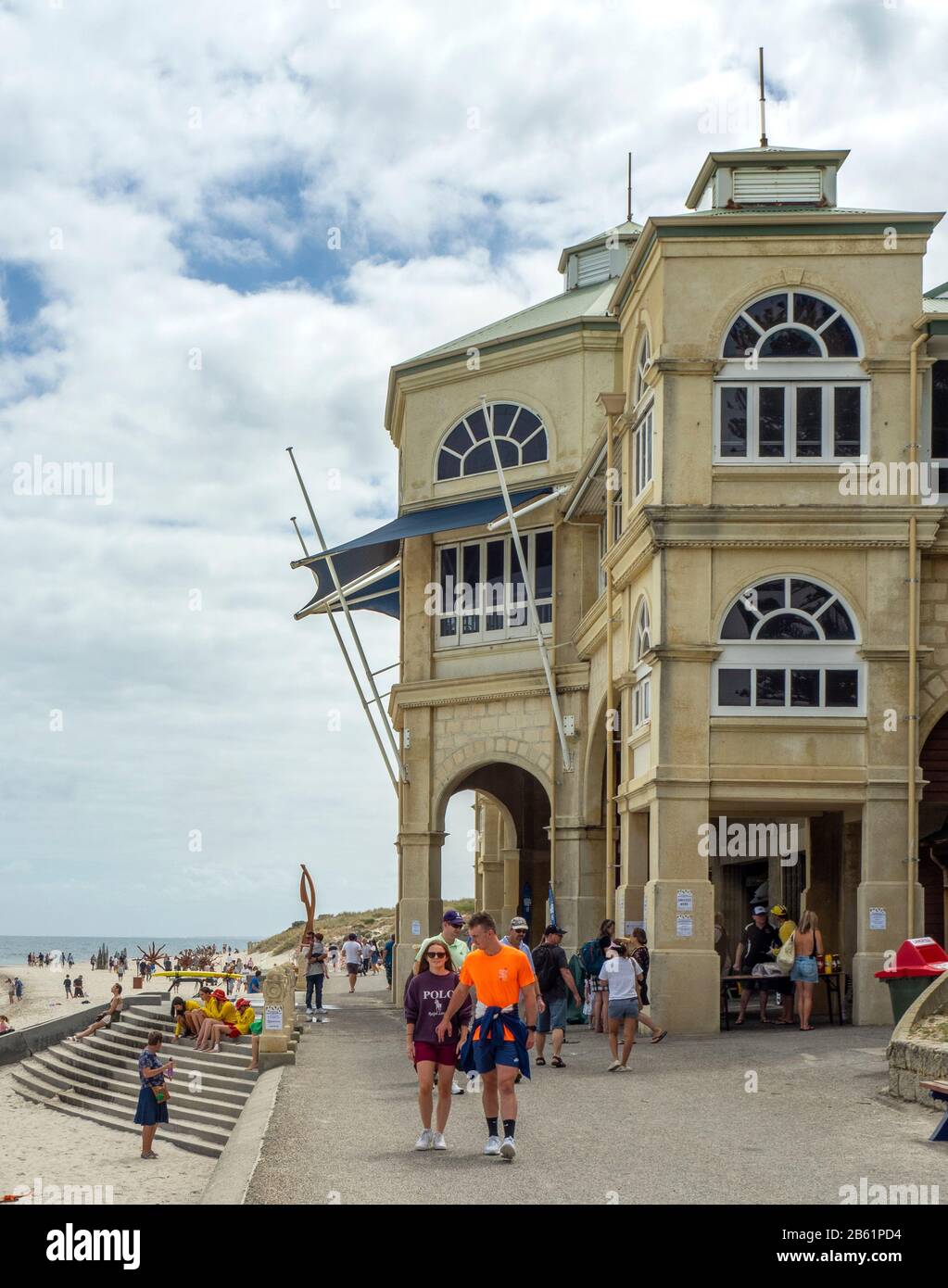 Indiana Tea Rooms at Cottesloe Beach Perth WA Australia Stock Photo - Alamy