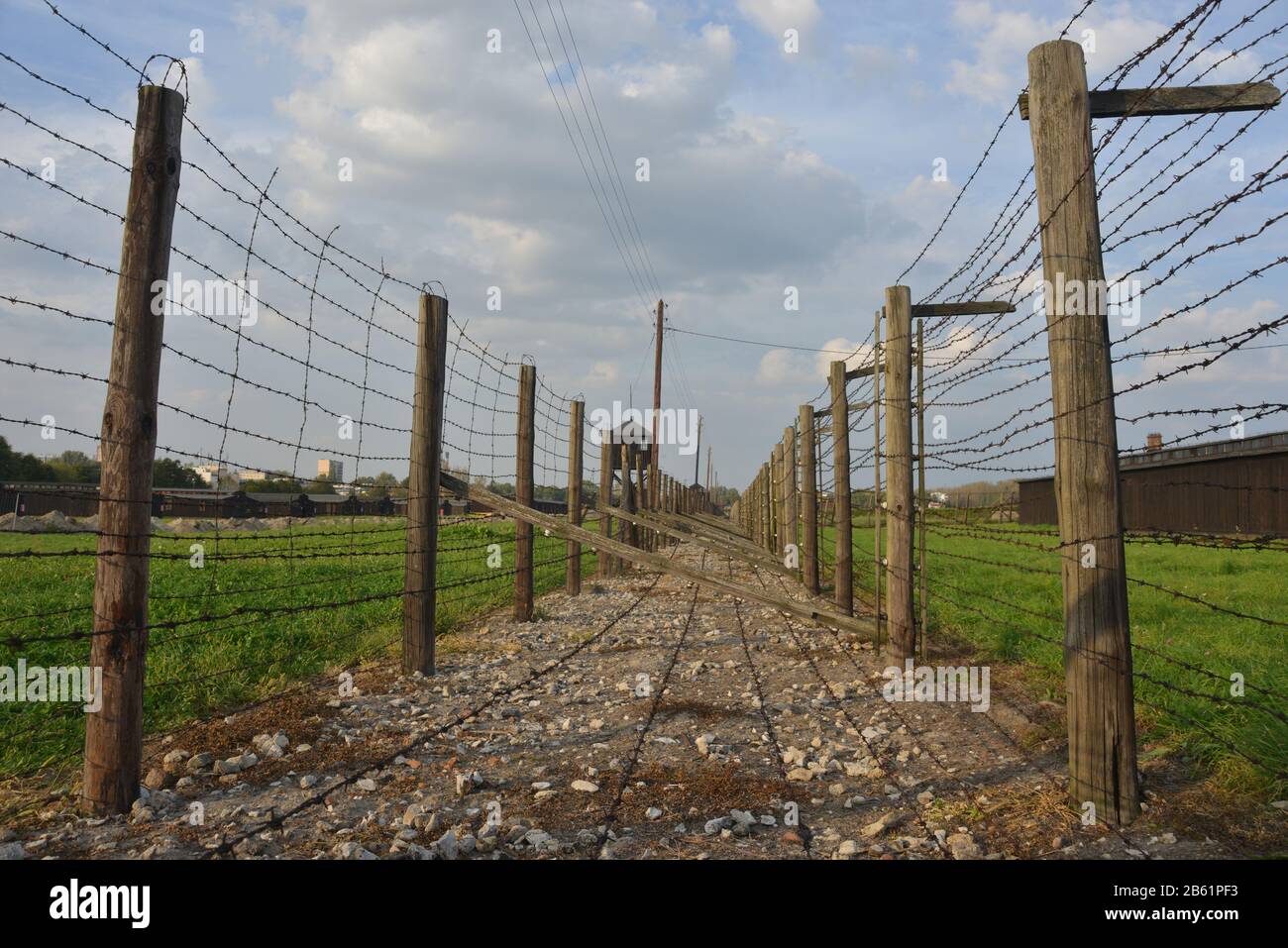 Old barracks fence hi-res stock photography and images - Alamy