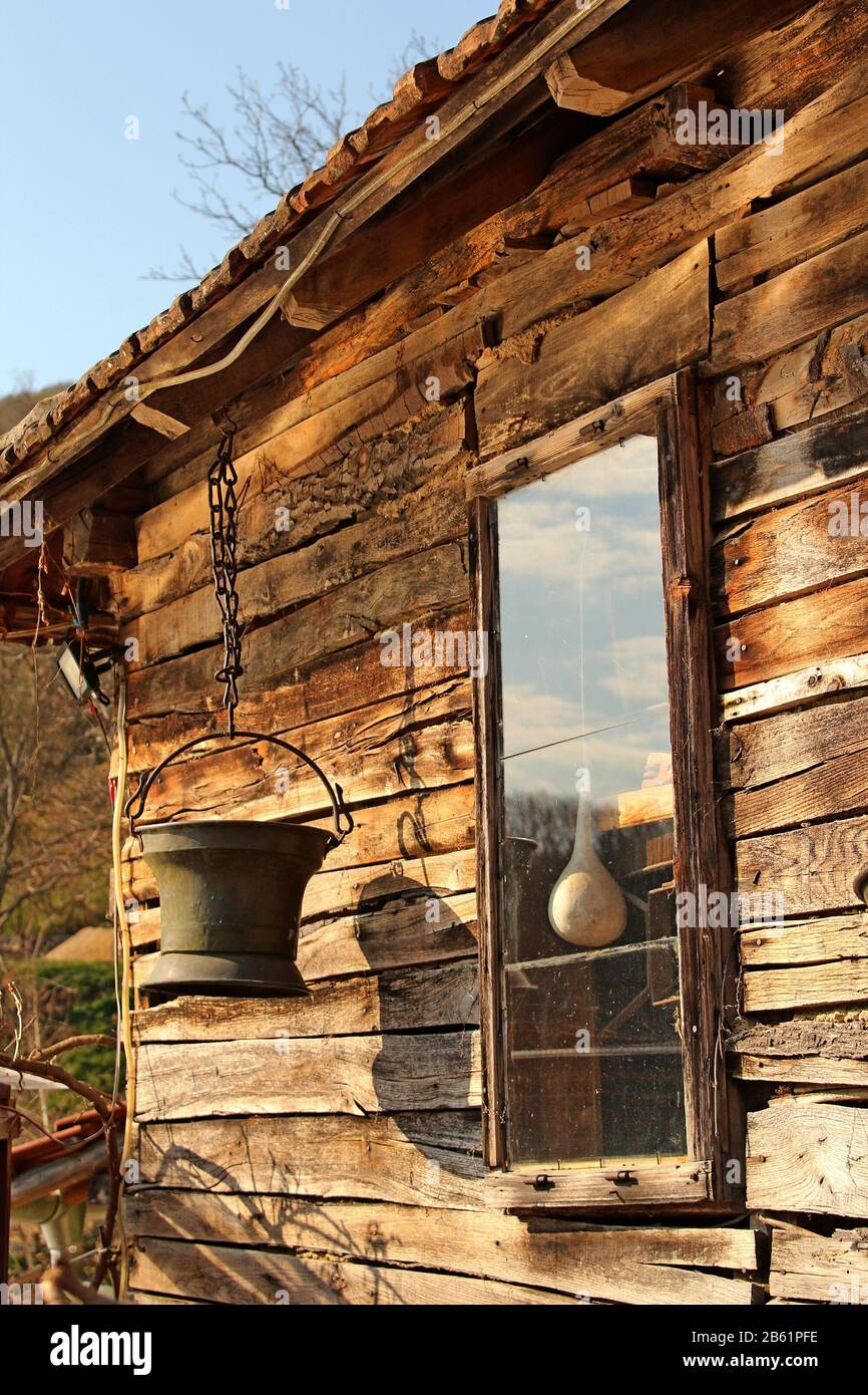 window of an old watermill Stock Photo - Alamy