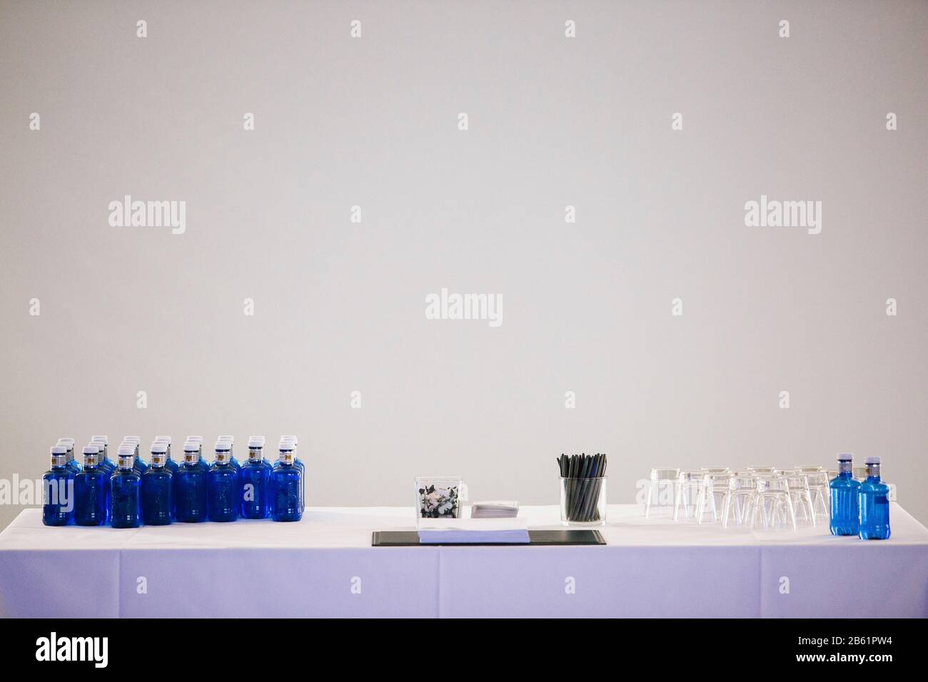 Water station in a conference room Stock Photo - Alamy