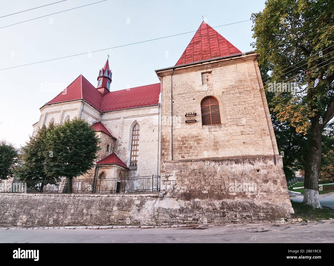 Roman Catholic Church of Saints Peter and Paul in Berezhany. Ukraine ...
