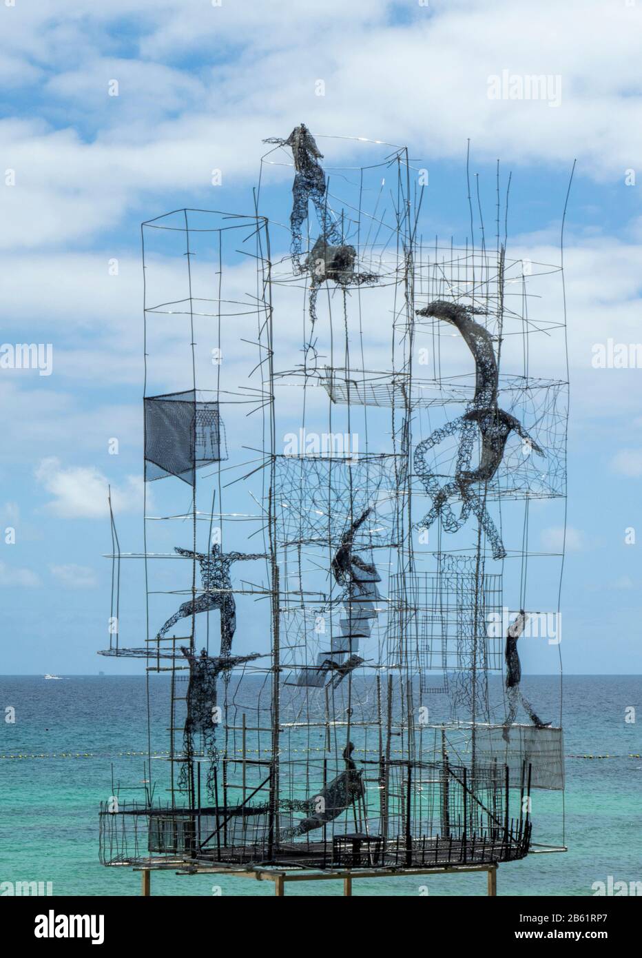 Dance ll by Barbara Licha sculptor artist at Sculpture by the Sea 2020 ...