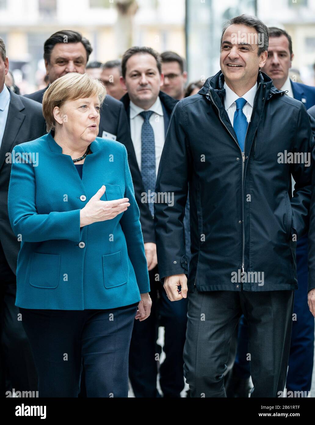 Berlin, Germany. 09th Mar, 2020. German Chancellor Angela Merkel (CDU ...