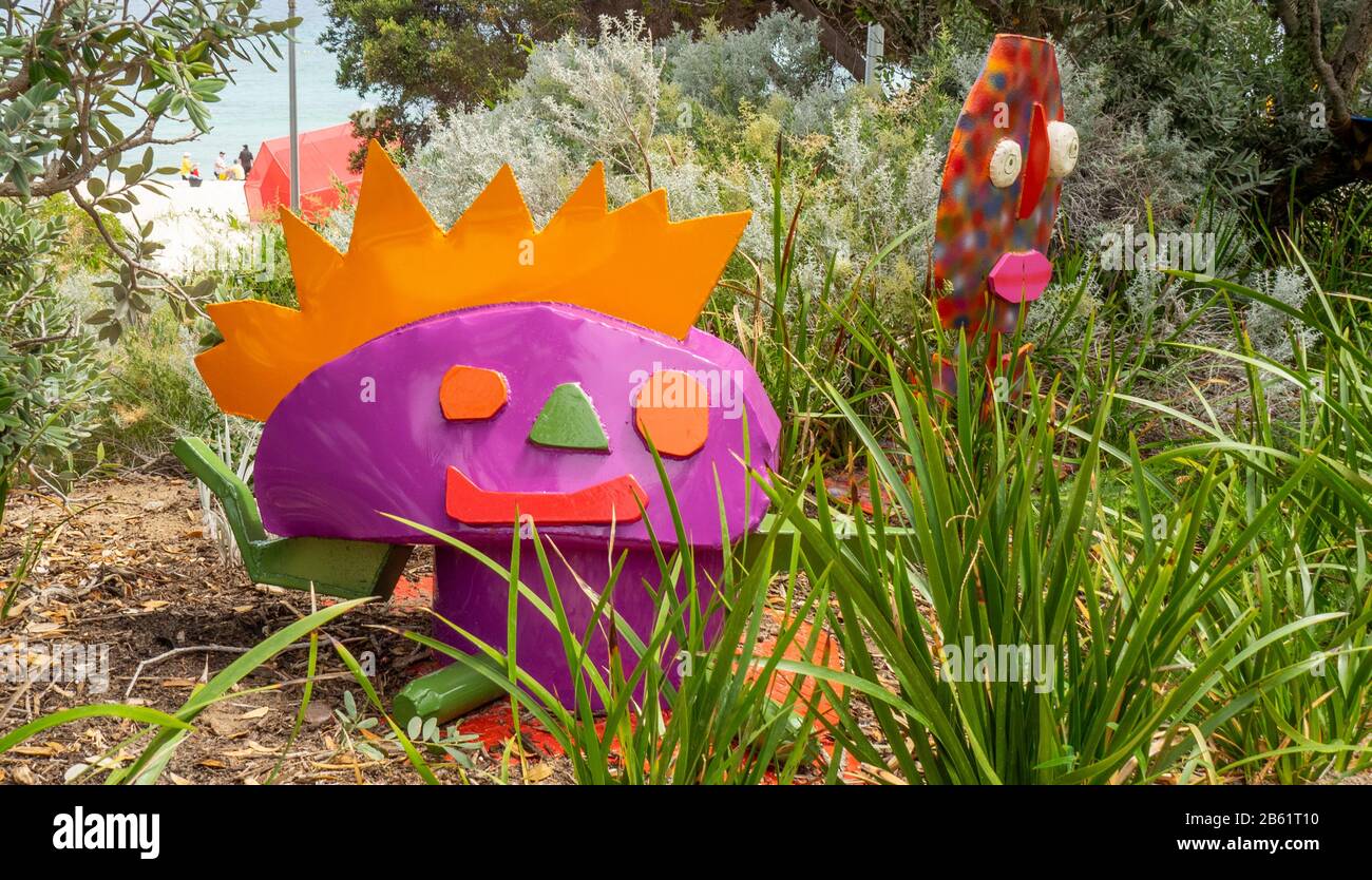 Bush creature by Mandy White artist sculptor at Sculpture by the Sea ...