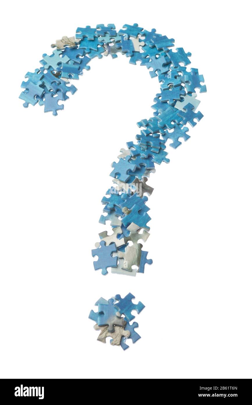 Question mark puzzle hi-res stock photography and images - Alamy