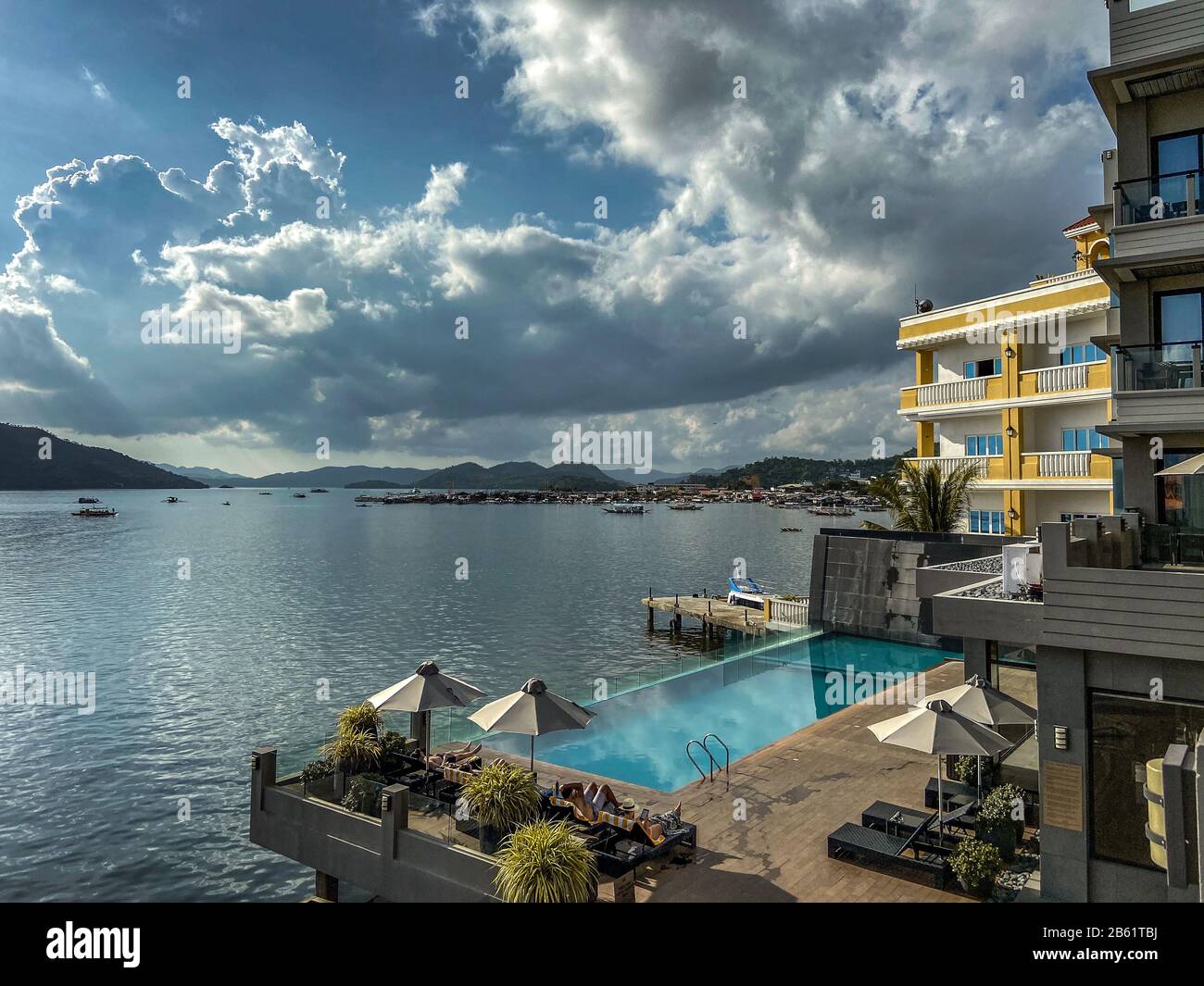 Coron town island in Palawan, Philippines Stock Photo - Alamy