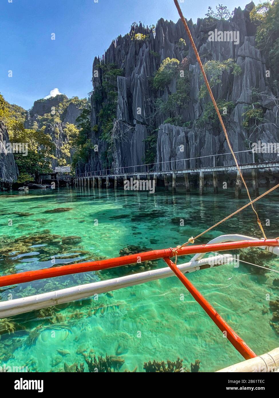Twin Lagoon in coron island, Palawan, Philippines Stock Photo - Alamy